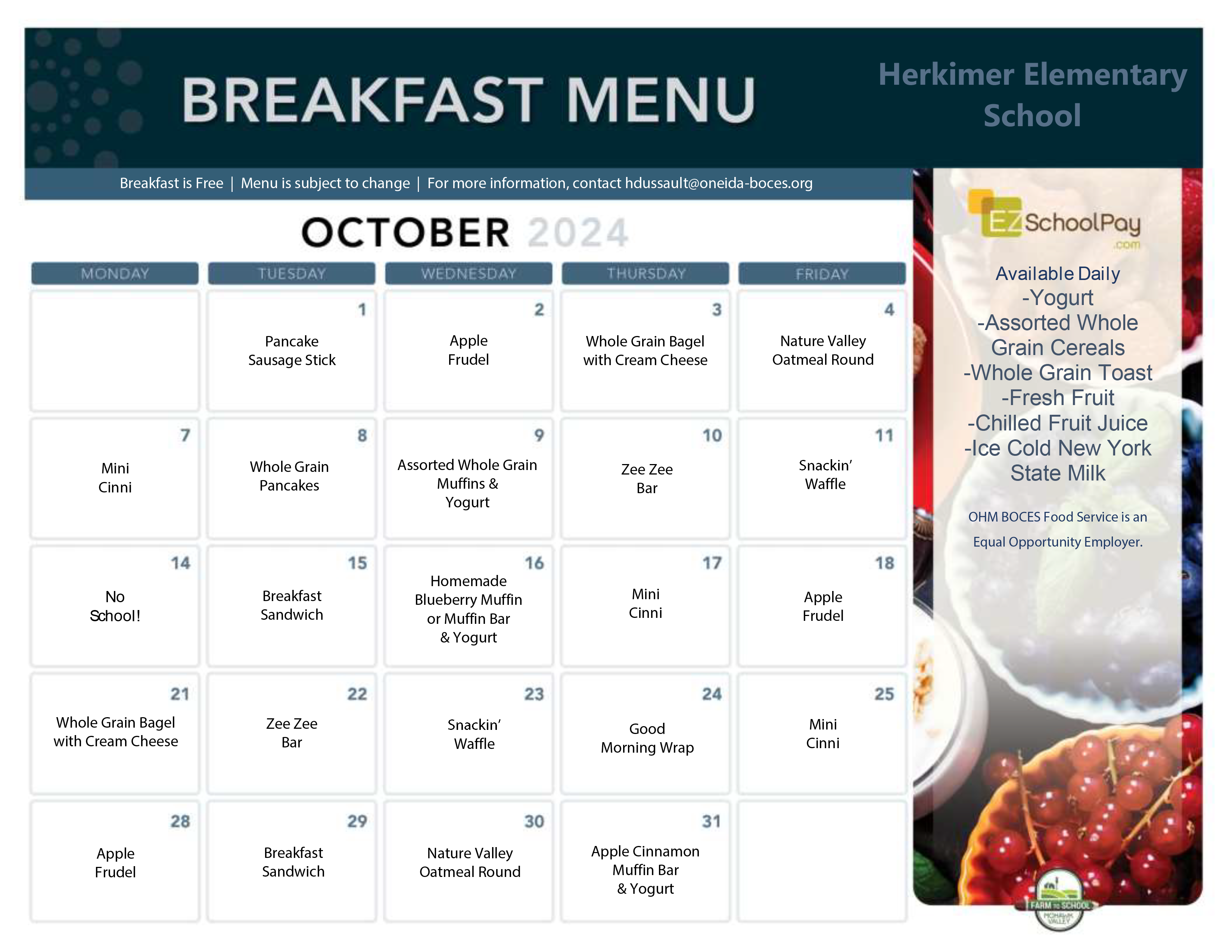 Food Services - Herkimer Central School District